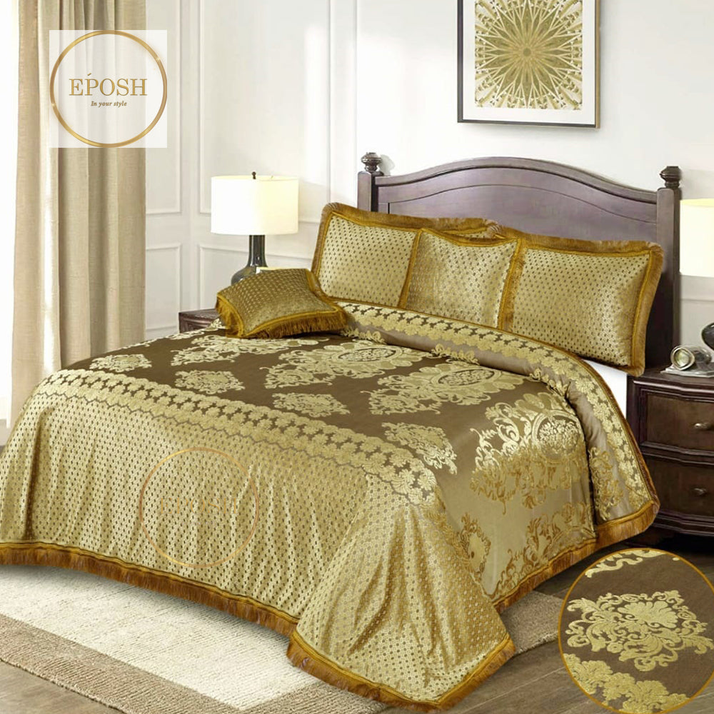 Fancy bridal Palachi Bed Sheet Set 5 Pcs EP115